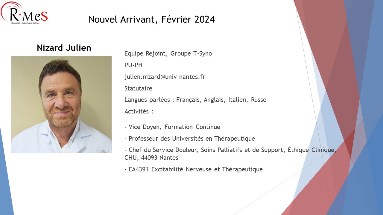 Latest news - RMeS - Regenerative Medicine and Skeleton